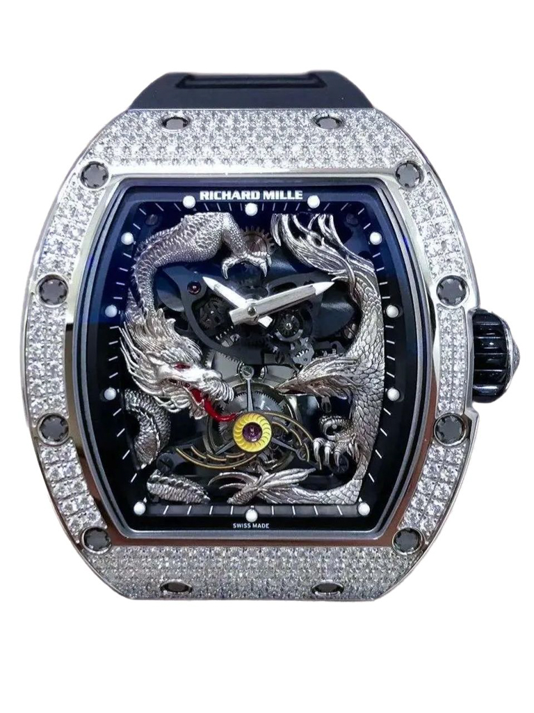 Đồng hồ Richard Mille White Gold Diamond Set RM 57-01 - Phiên Bản Giới ...
